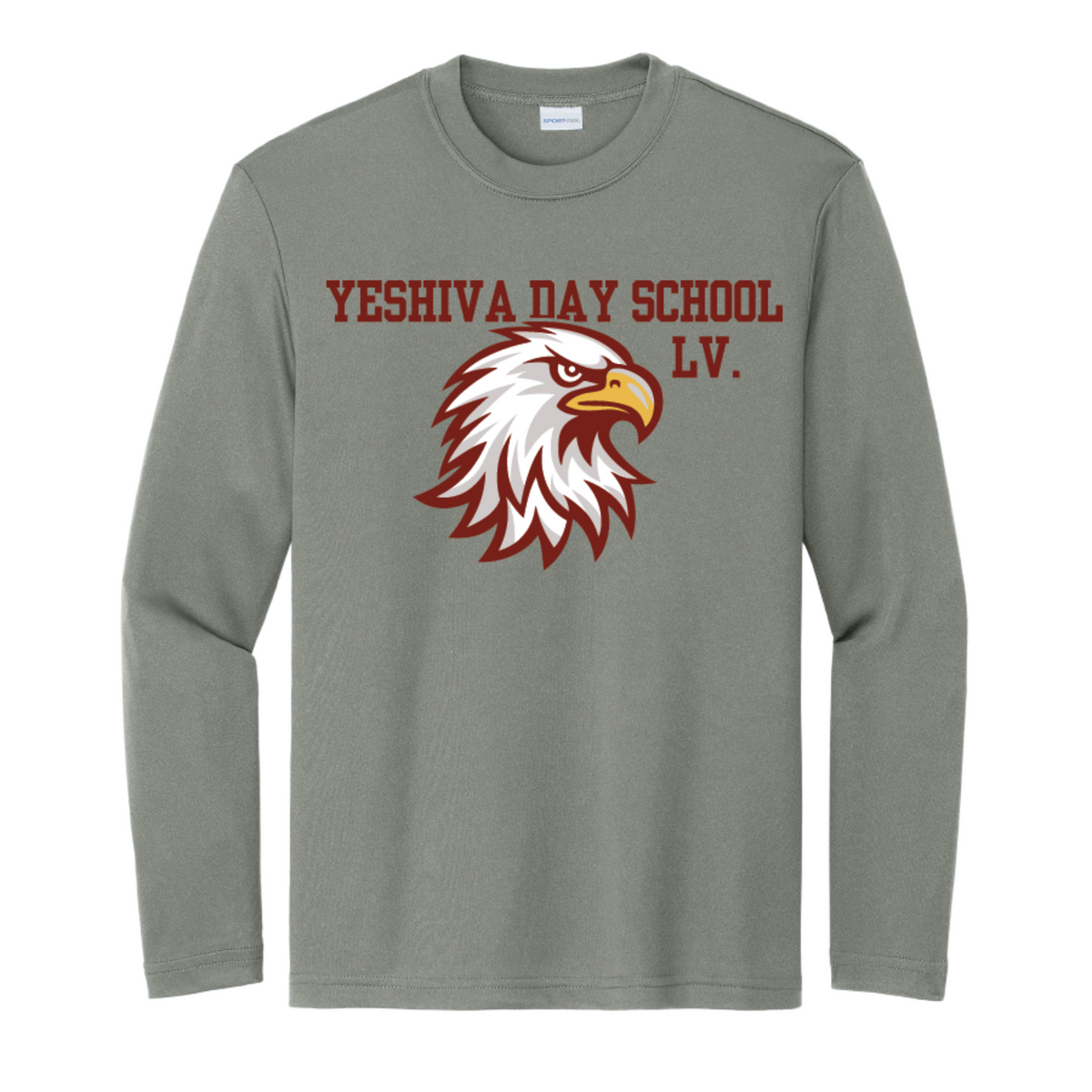 L/S Performance T-Shirt w/ YDS Logo (Grades K-8) – Campus Club Uniforms