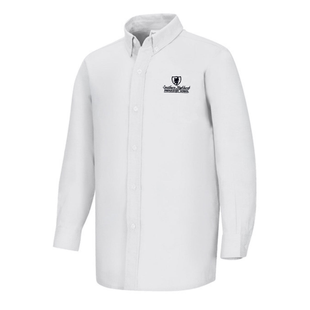 L/S Oxford w/ SHPS Logo – Campus Club Uniforms