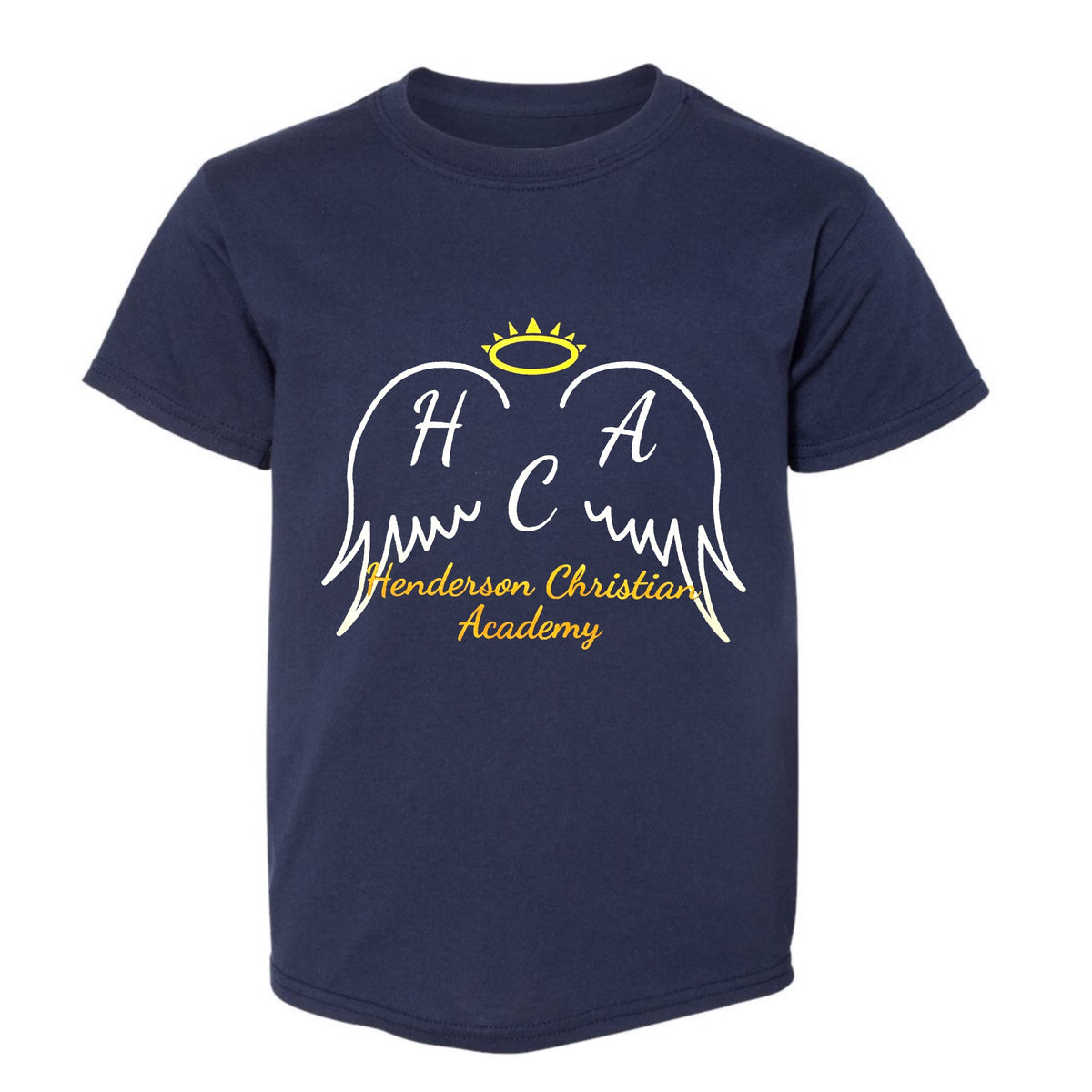 Spirit T-Shirt w/ HCA Logo – Campus Club Uniforms